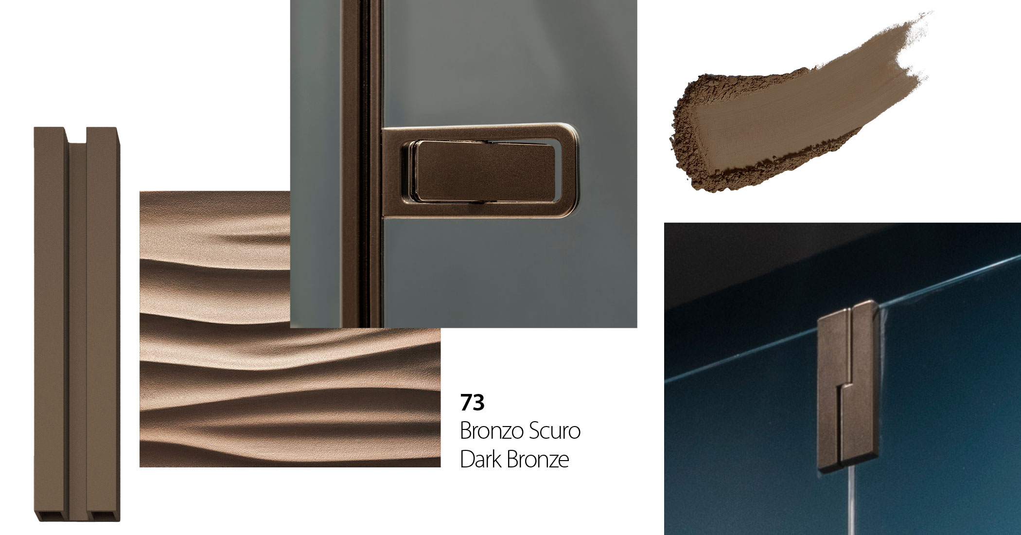 Nuova colorazione profili del box doccia